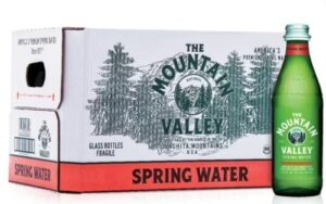 Mountain Valley Spring Water or Sparkling Glass 1 Liter 12 Pack ...